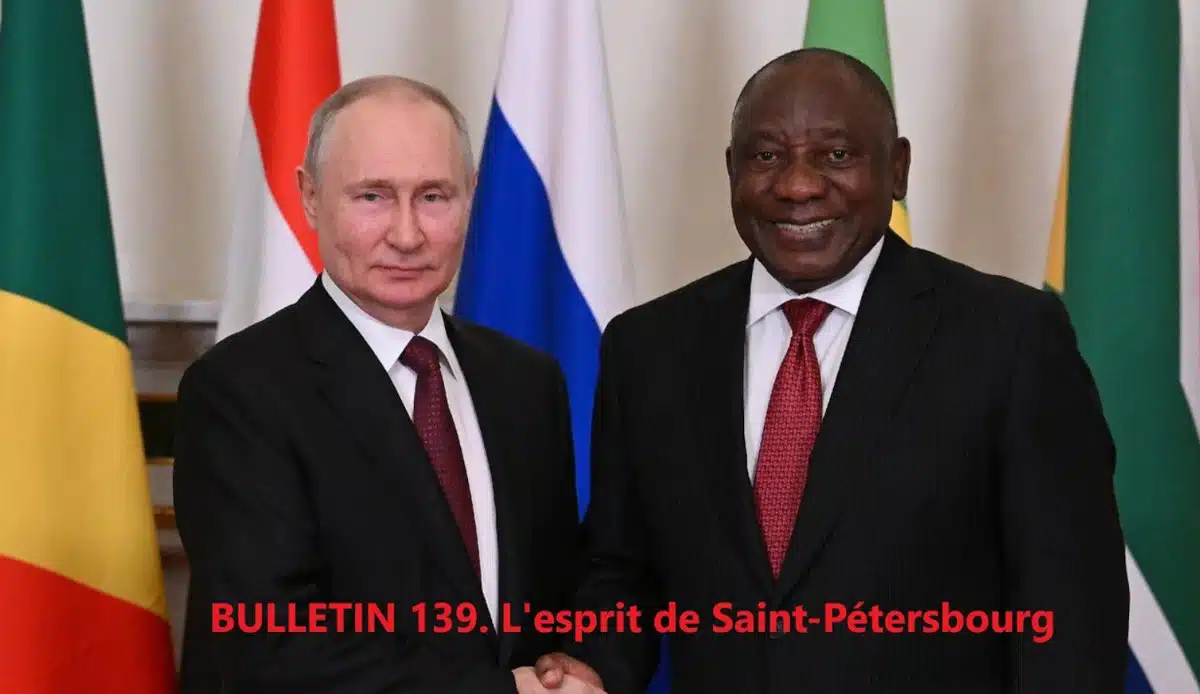 Bulletin n° 139 de Stratpol : Saint-Pétersbourg capitale du monde
